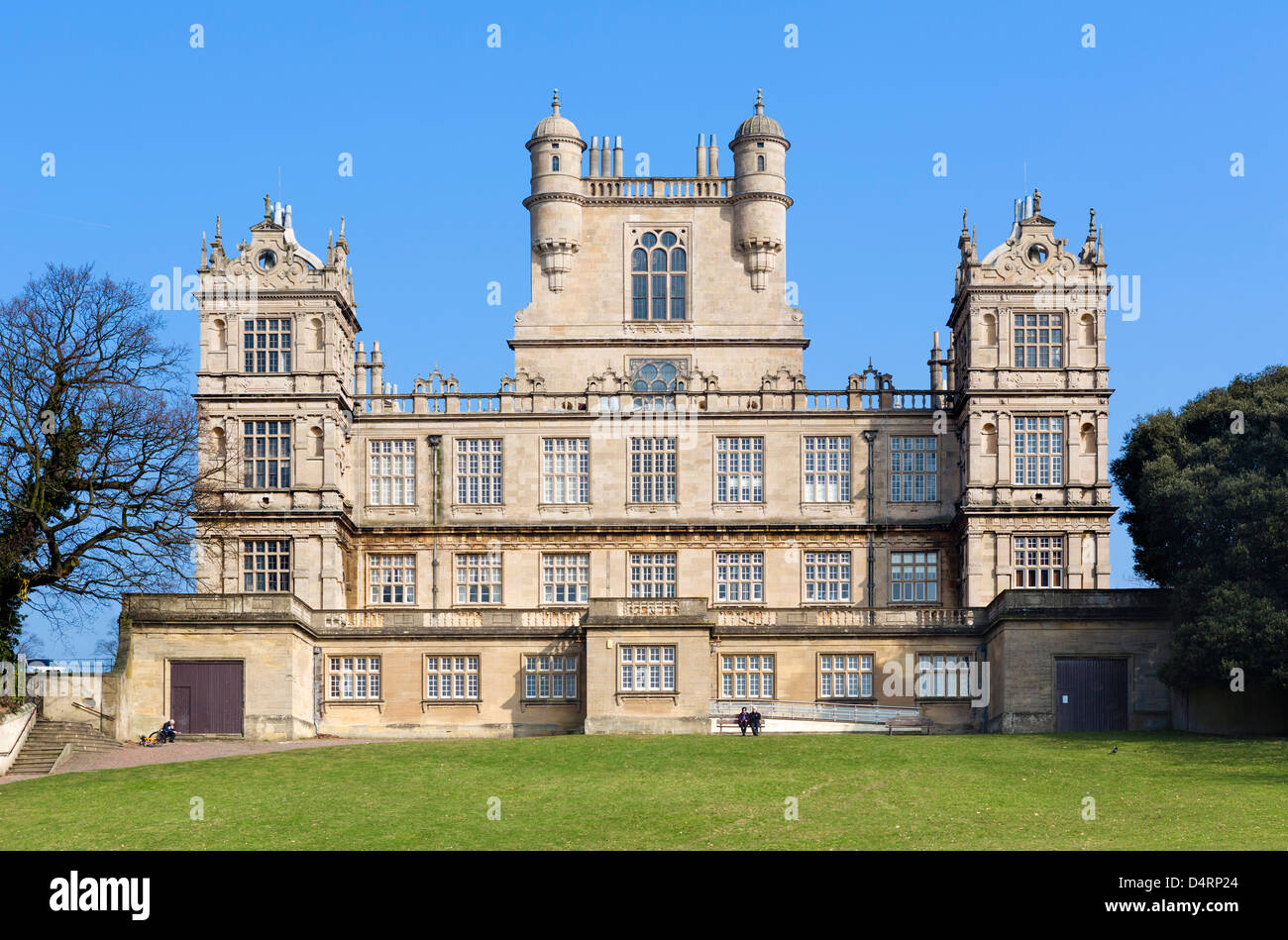 Wollaton Hall in Wollaton Park (location for the Batman film "Dark ...