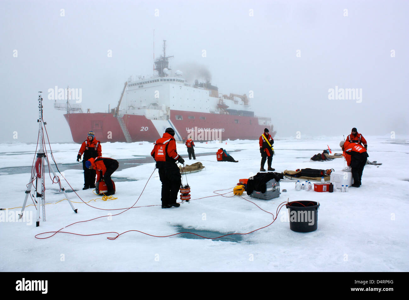 ICESCAPE Mission (201007040004HQ Stock Photo - Alamy