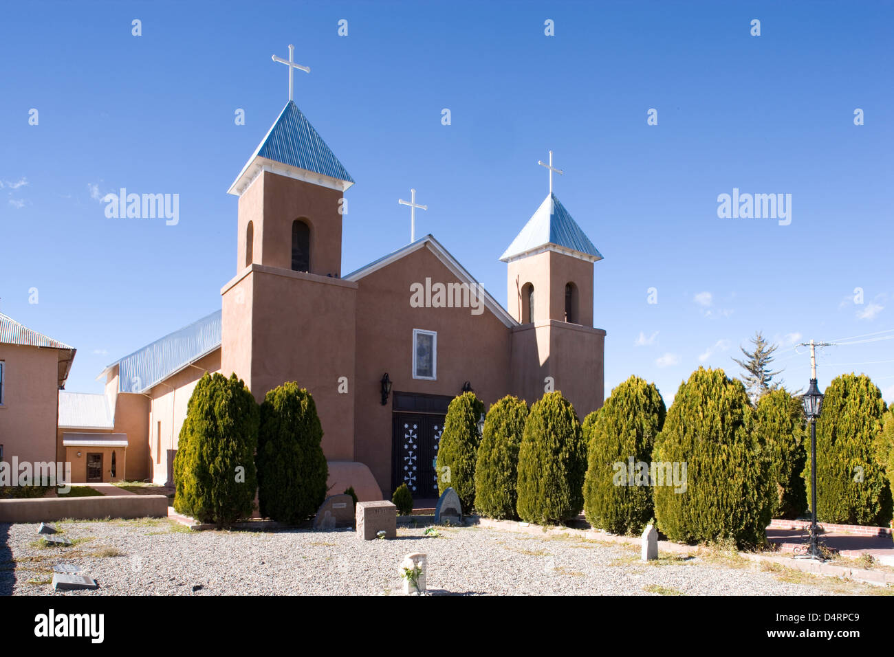 Santa Cruz: Holy Cross Catholic Church Stock Photo - Alamy