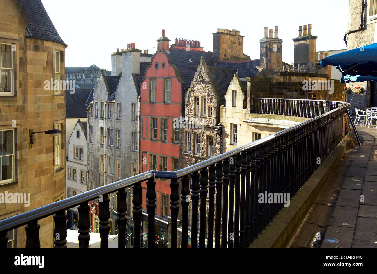 Victoria Street Scottish Architecture High Resolution Stock Photography ...