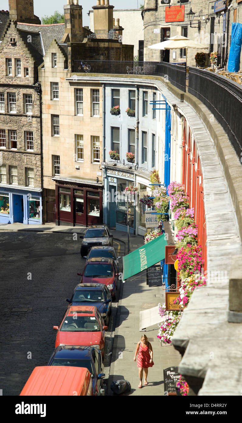 Victoria Street Scottish Architecture High Resolution Stock Photography ...