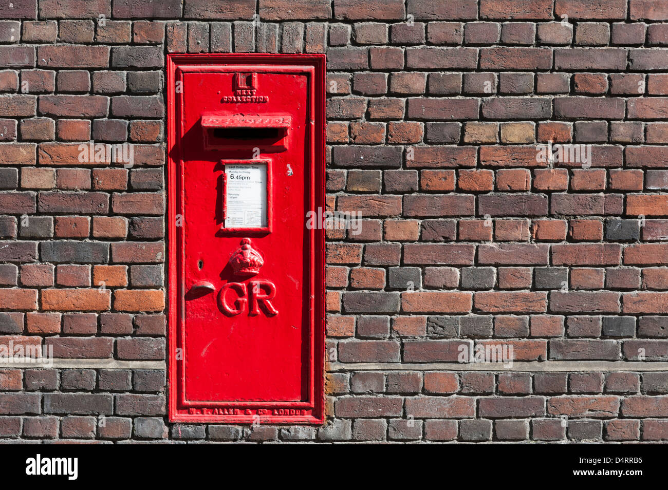 Gr Post Box Stock Photos & Gr Post Box Stock Images - Alamy