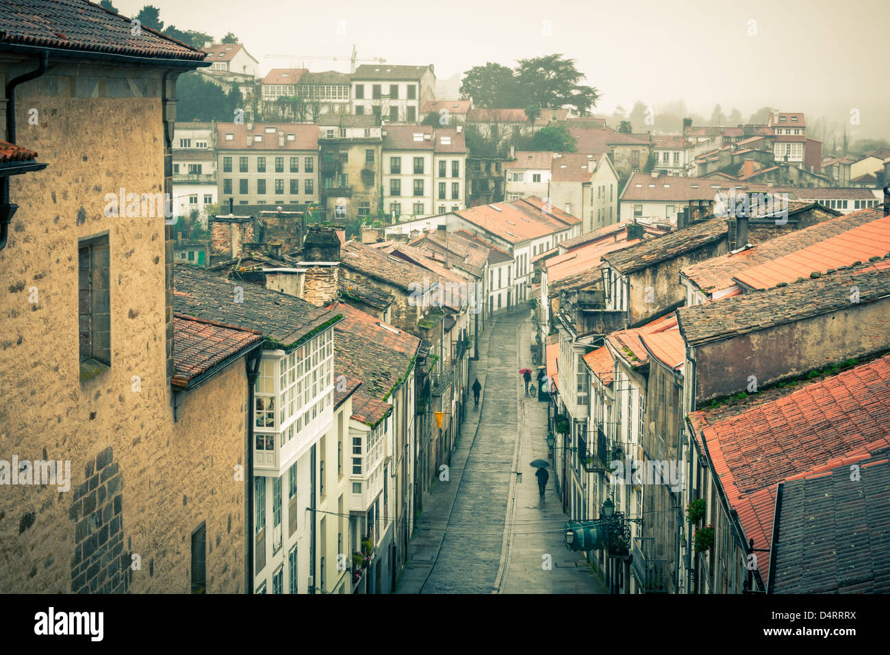 Old town santiago de compostela hi-res stock photography and images - Alamy