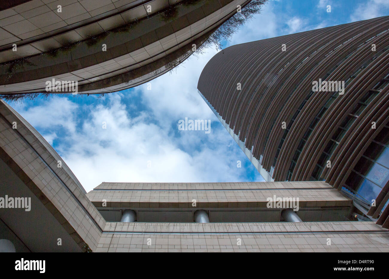 Europe Turkey Istanbul, Levent quarter, the Canyon mall designed by the ...
