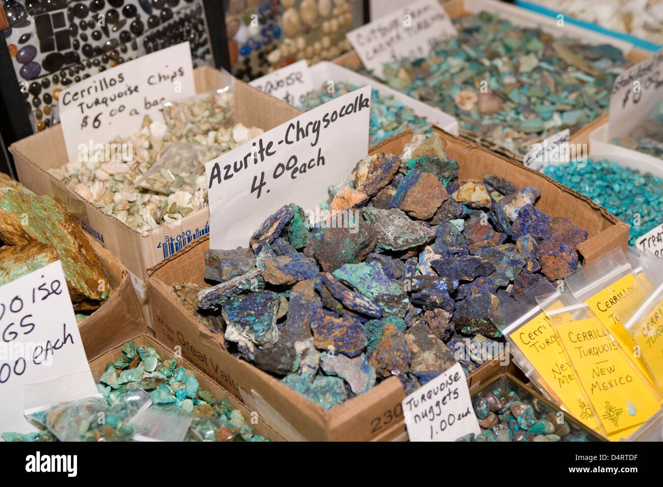 Cerrillos: Casa Grande Trading Post & Mining Museum / mineral samples ...
