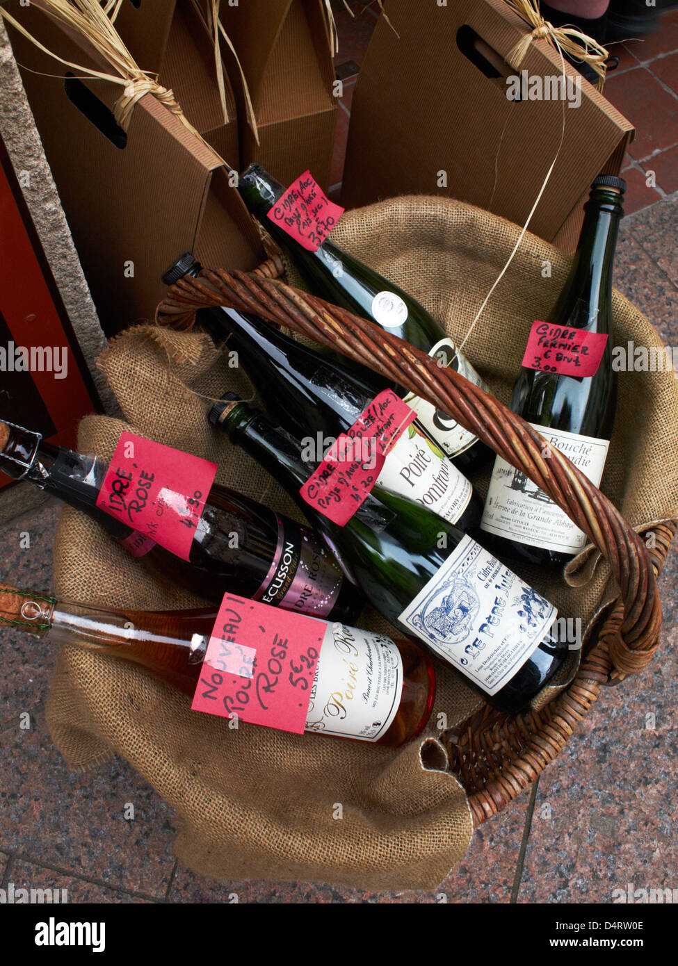 Normandy cider route hi-res stock photography and images - Alamy