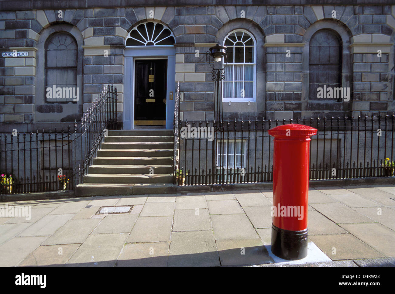 new town architectural detail moray place Stock Photo - Alamy