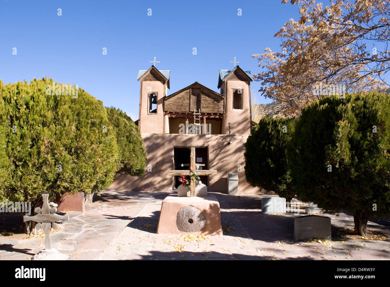 New Mexico: Chimayo - Santuario de Chimayo Stock Photo - Alamy