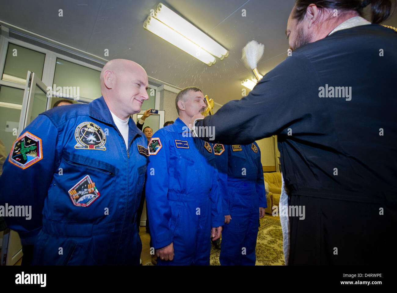 Expedition 25 prelaunch preparations took place at Baikonur Cosmodrome ...