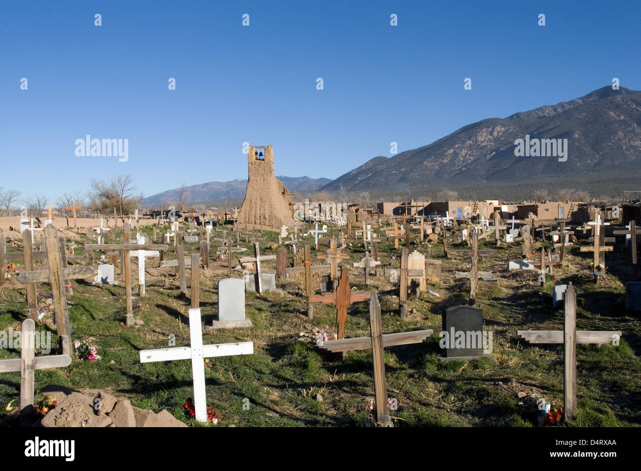 Native cemetery taos new mexico hi-res stock photography and images - Alamy