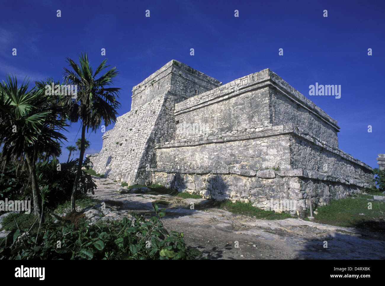 Ruins at Tulum Stock Photo - Alamy
