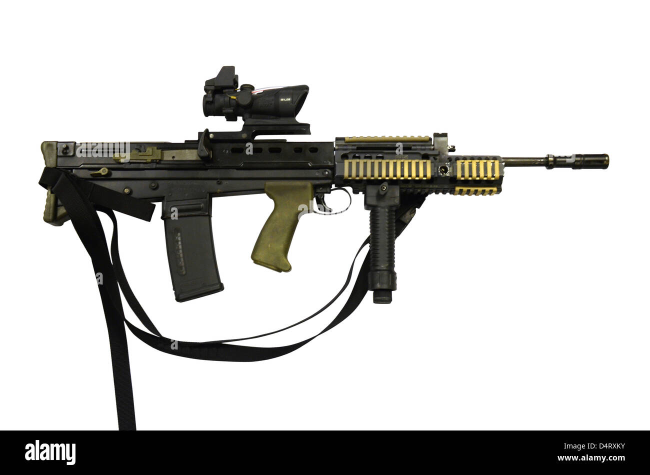SA80 L85A2 rifle variant Stock Photo - Alamy
