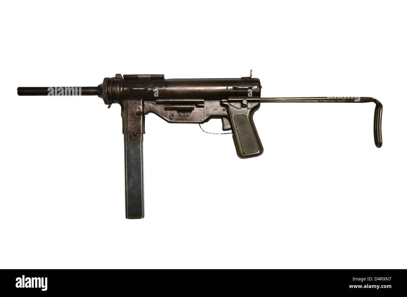 M3 Submachine Gun, 45 caliber. The M3 was commonly referred to as the ...