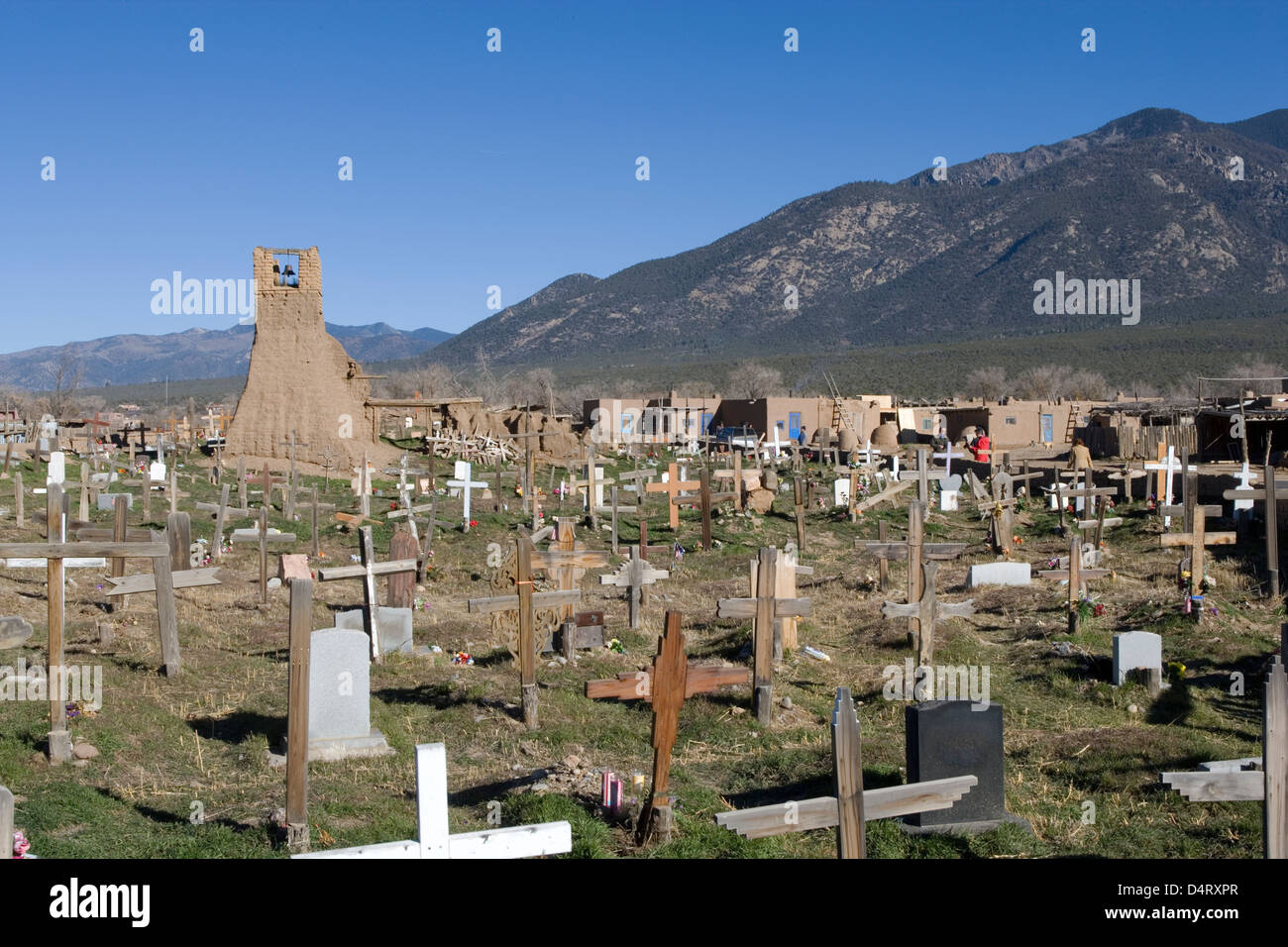 Native cemetery taos new mexico hi-res stock photography and images - Alamy