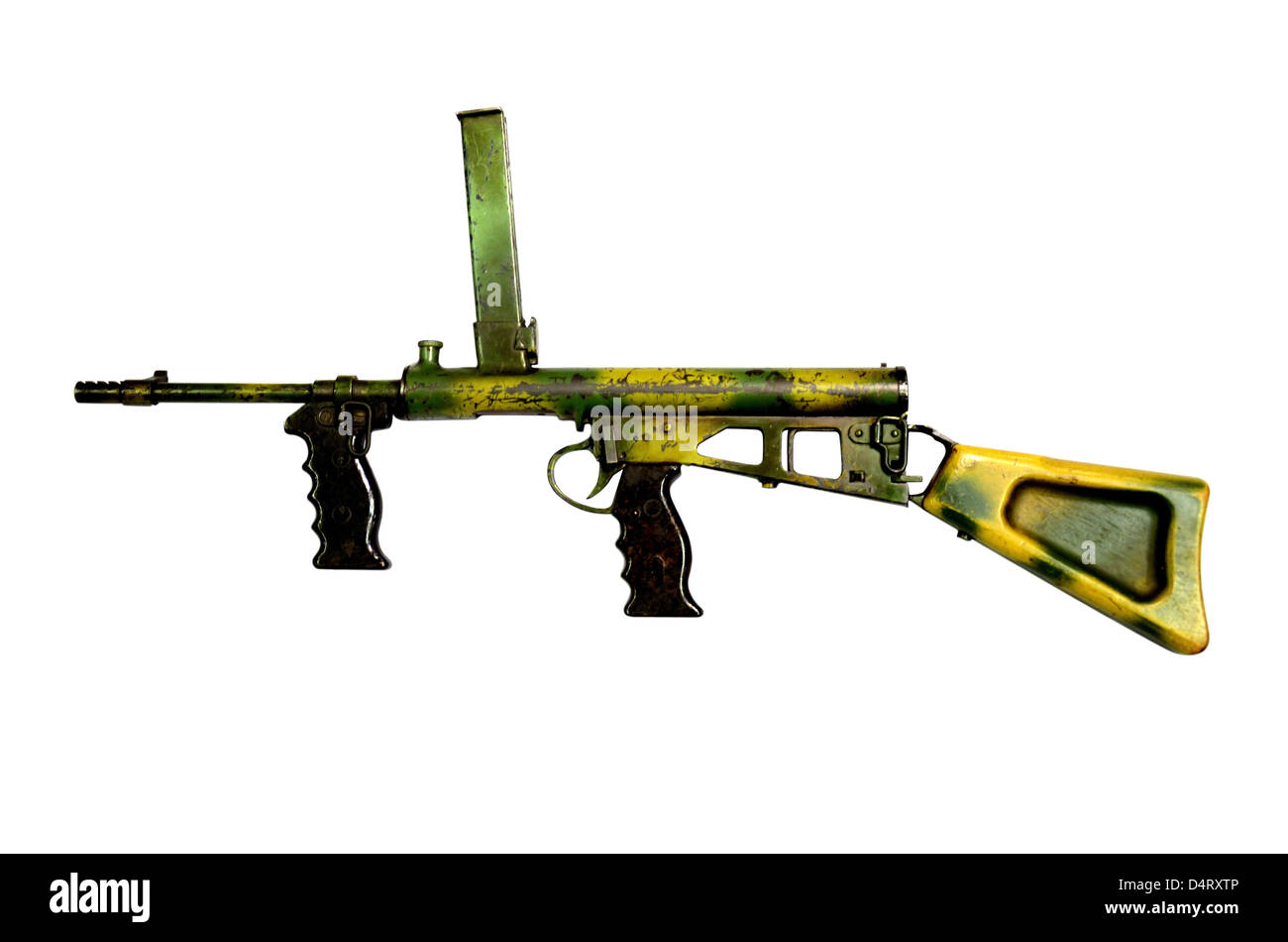Owen Gun, an Australian 9mm submachine gun, 1942 Stock Photo - Alamy