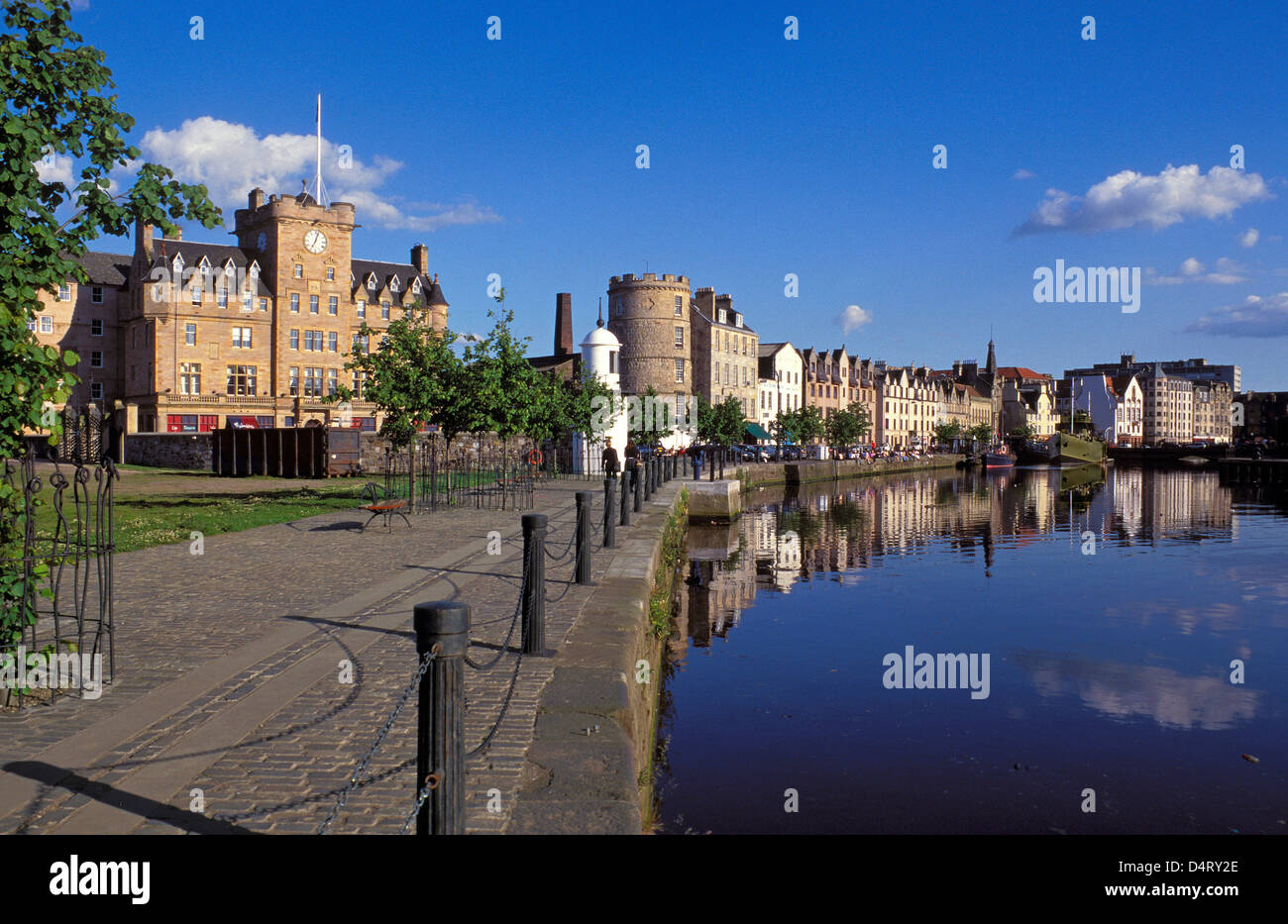 waterfront at leith Stock Photo - Alamy