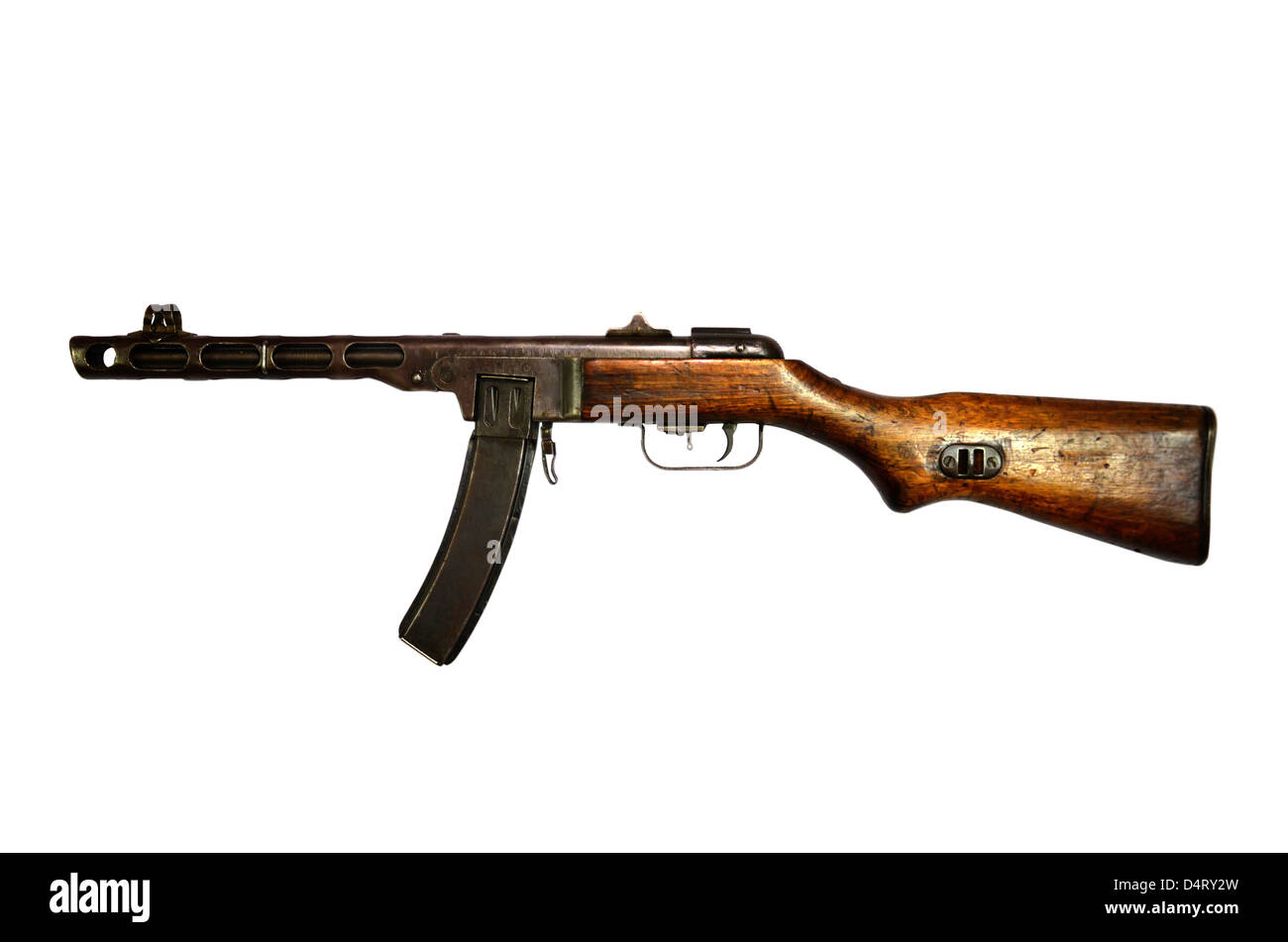 Russian PPSh-41 submachine gun, 1941 era Stock Photo - Alamy