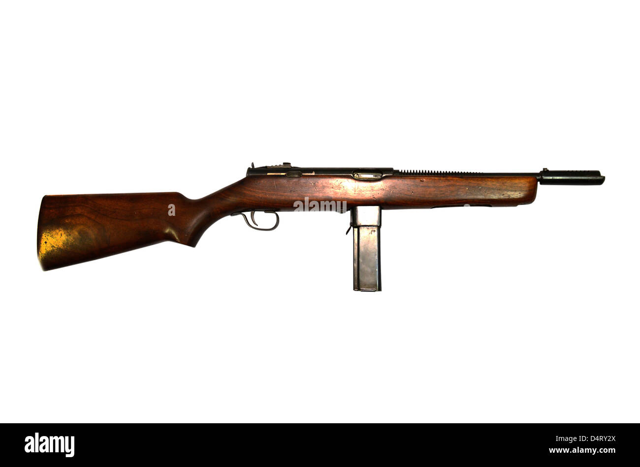 Reising M50 submachine gun Stock Photo - Alamy