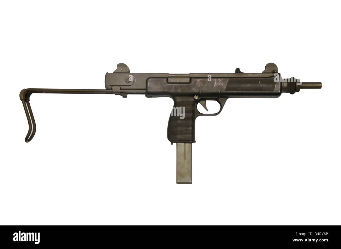 Austrian 9mm Steyr Mpi 81 submachine gun Stock Photo - Alamy
