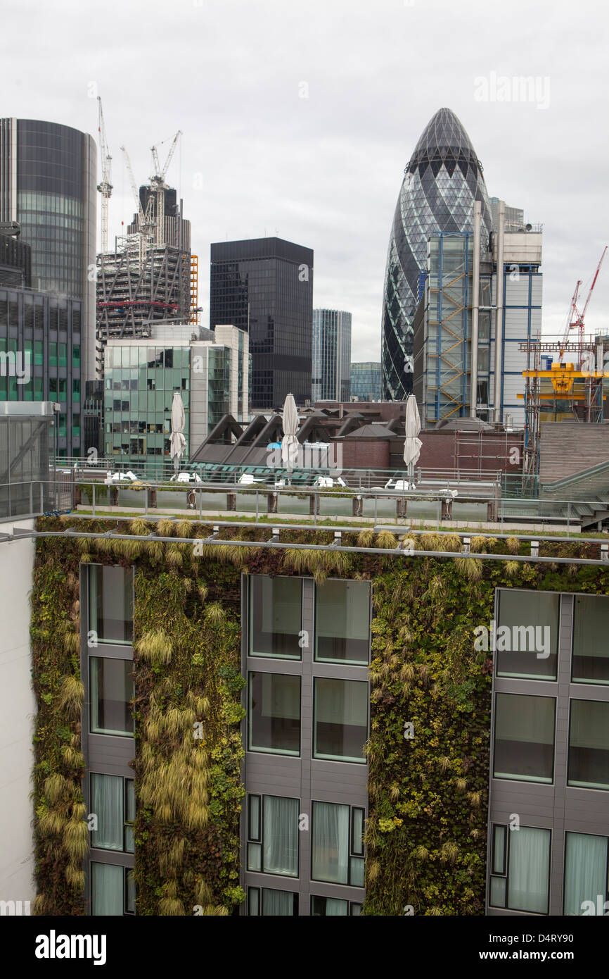 England, London, Sir Norman Foster Building Stock Photo - Alamy