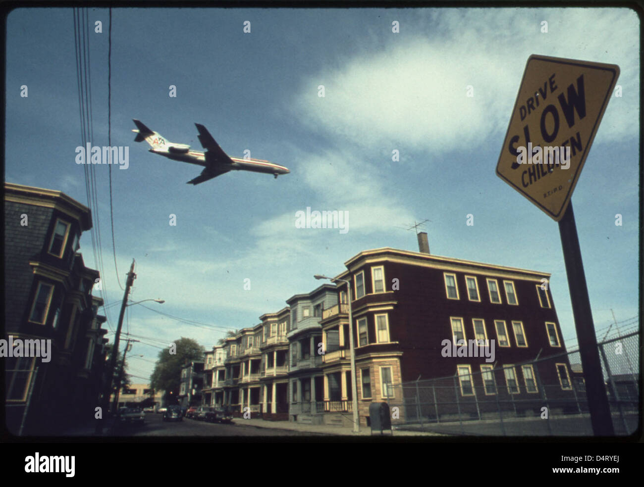 Boston logan airport sign hi-res stock photography and images - Alamy
