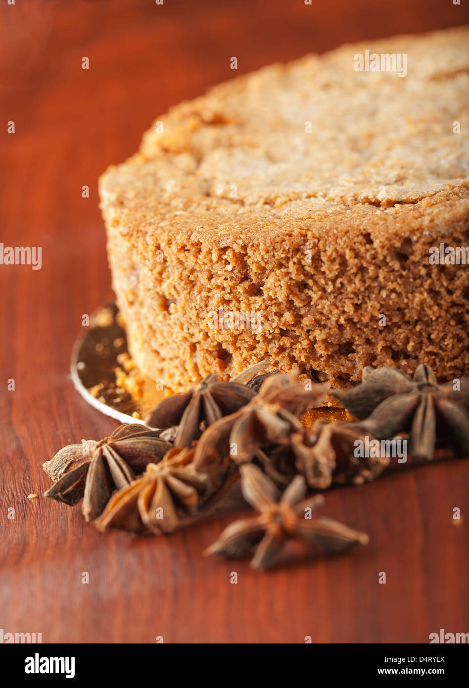 Hazelnut fancy cake hi-res stock photography and images - Alamy