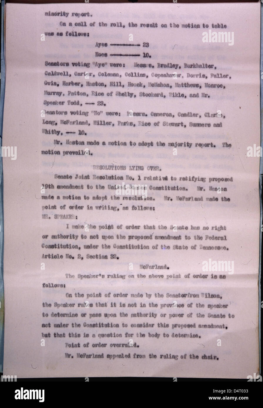 This document from the U.S. National Archives depicts the ratification ...