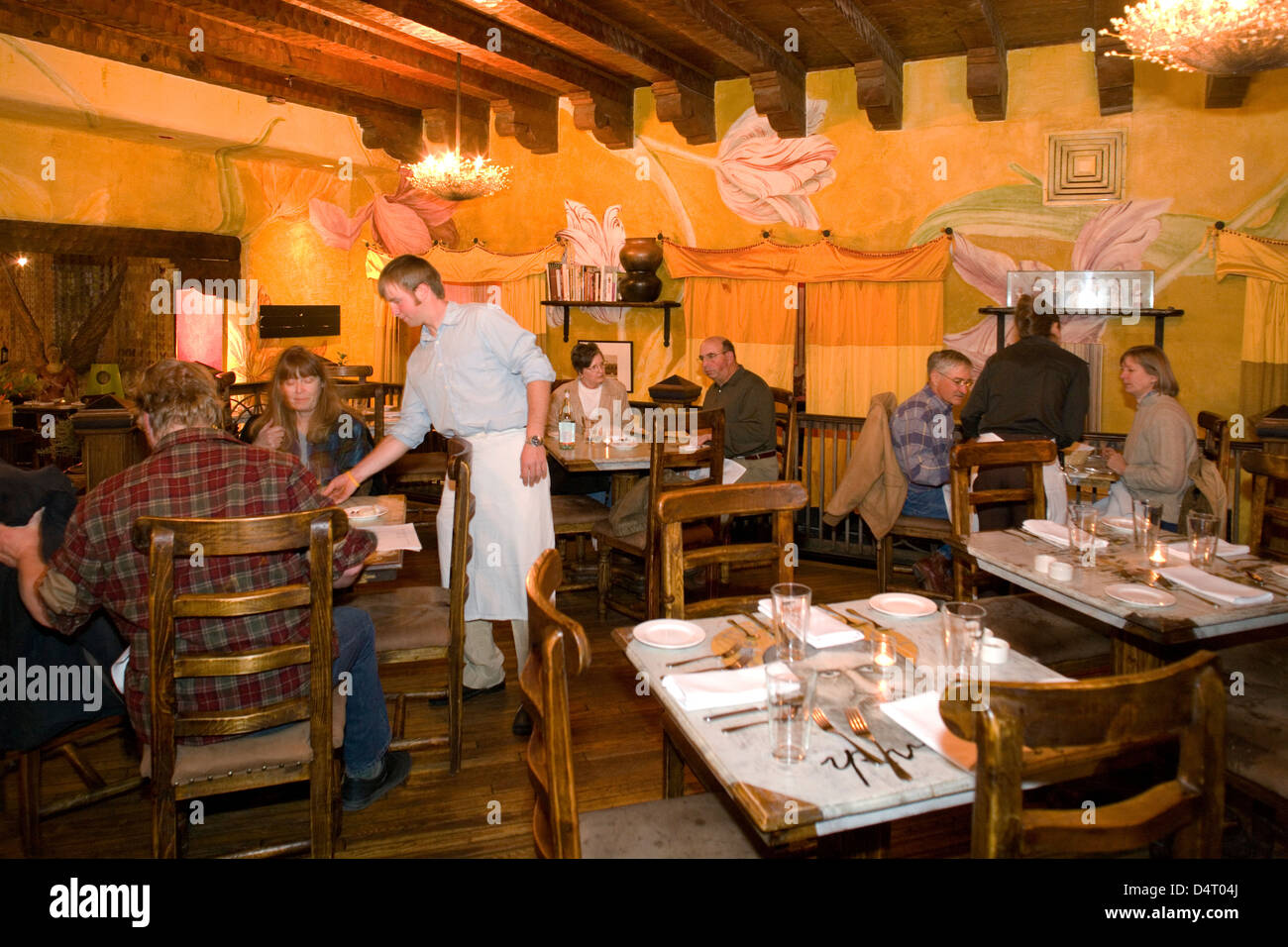 New Mexico: Taos-Josephs Table Restaurant Stock Photo - Alamy