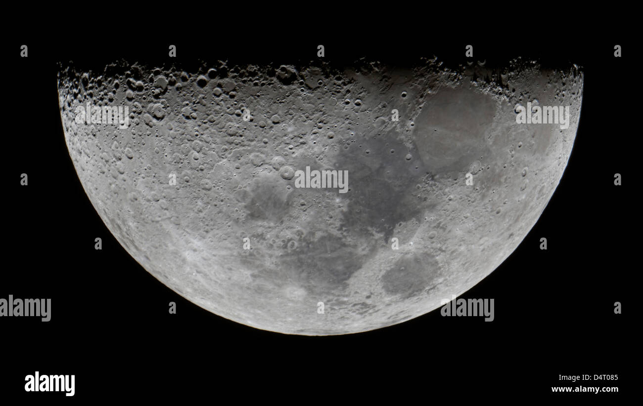 The feature known as Lunar-X visible only for a few hours on the moon ...