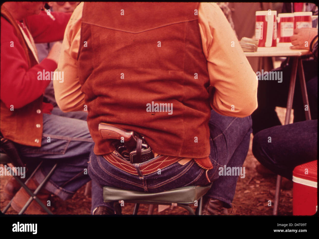 Jack Hilliard, a deer hunter, is pictured in November 1972 at a hunters ...
