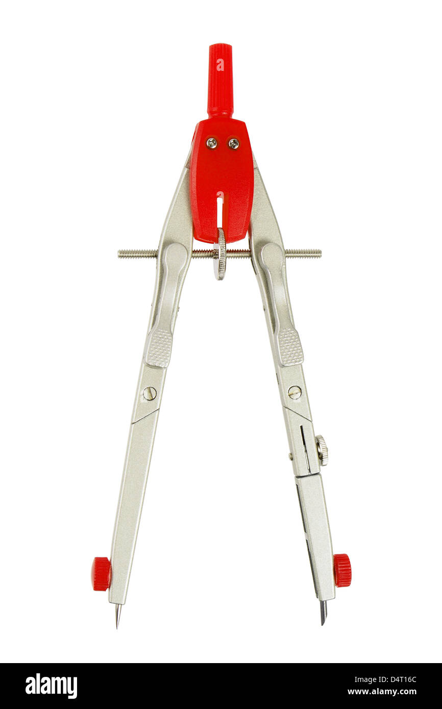 Drawing with pair of compasses hi-res stock photography and images - Alamy