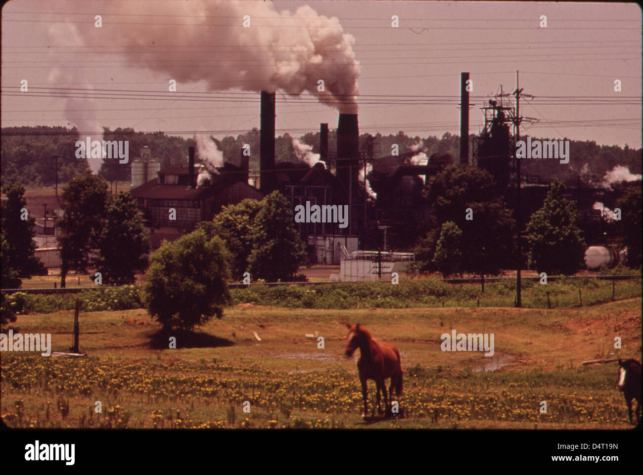 1970s industrial pollution hi-res stock photography and images - Alamy