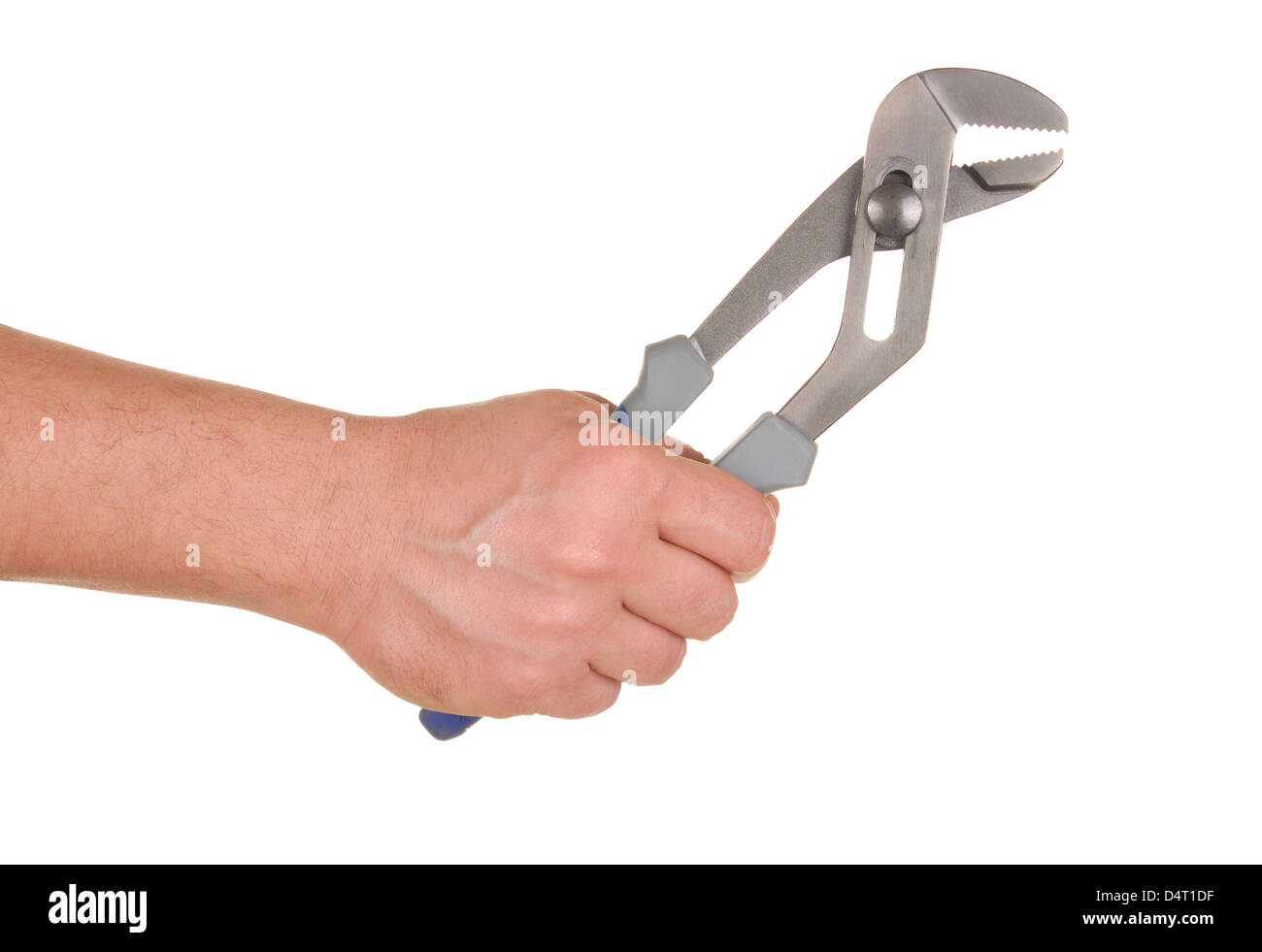 Hand and Tool Stock Photo - Alamy