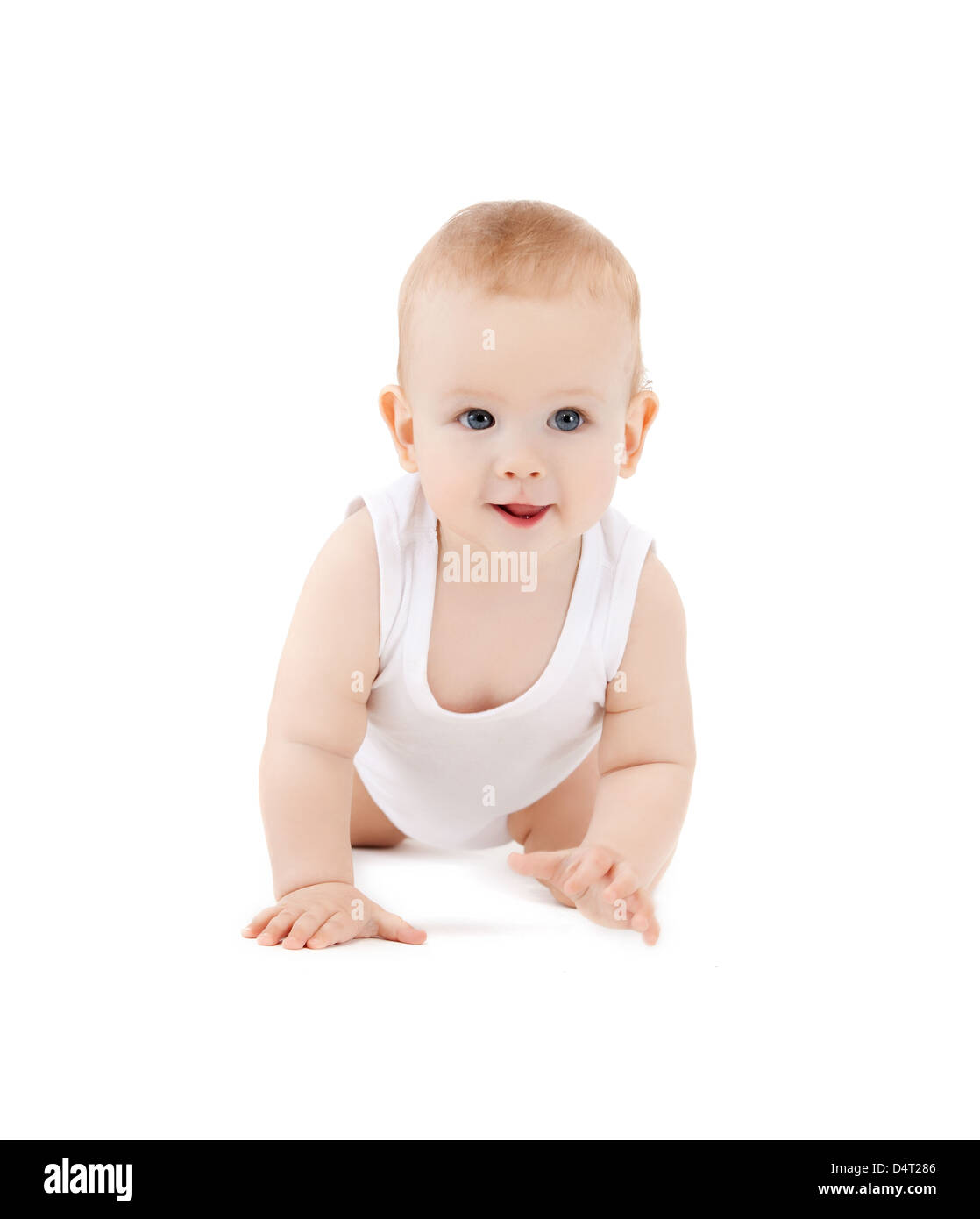 crawling curious baby Stock Photo - Alamy