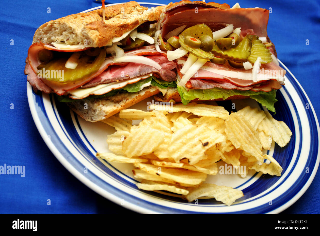 Open sandwich of meats hi-res stock photography and images - Alamy