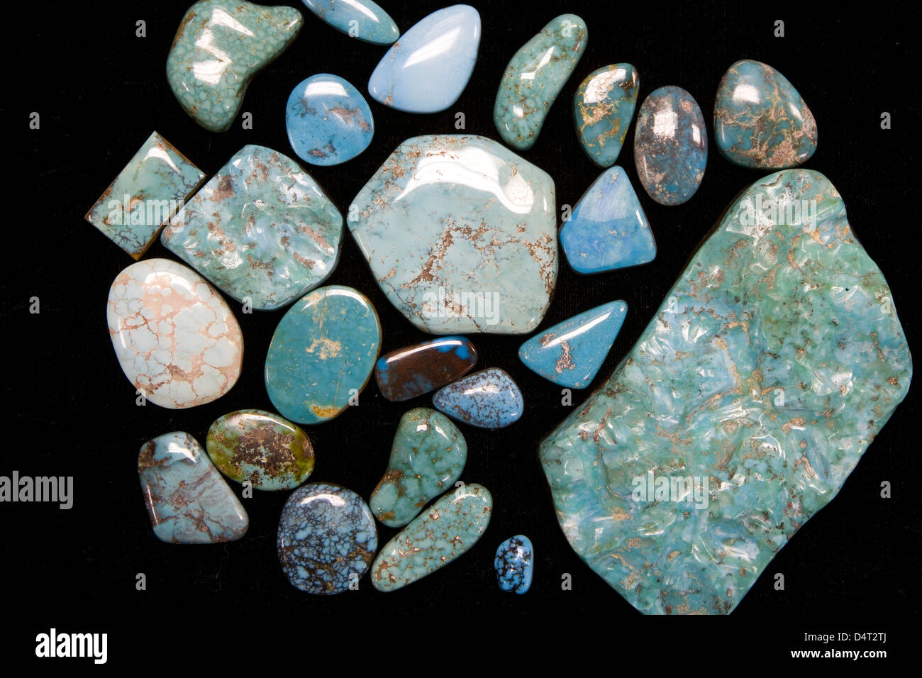 Turquoise jewellery mexico hi-res stock photography and images - Alamy