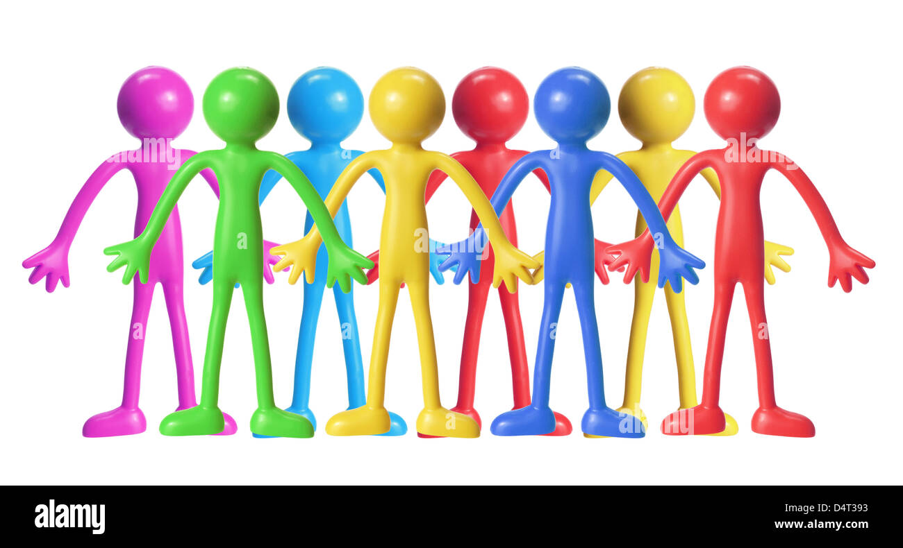 Miniature Rubber Figures Stock Photo - Alamy