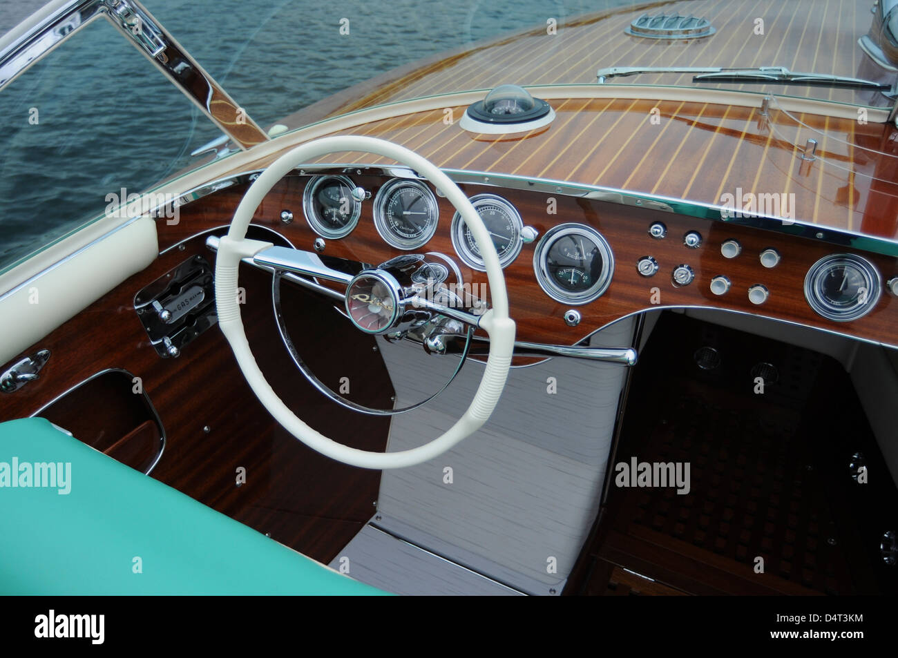 Riva boat Tritone, Hartford,Huntingdon,Cambridgeshire,England,August ...