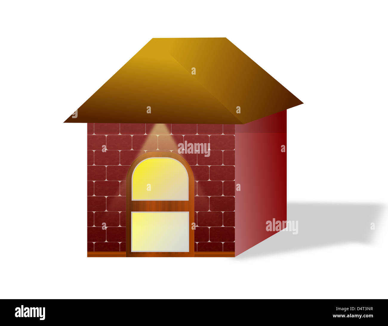 A Small Box House Stock Photo - Alamy