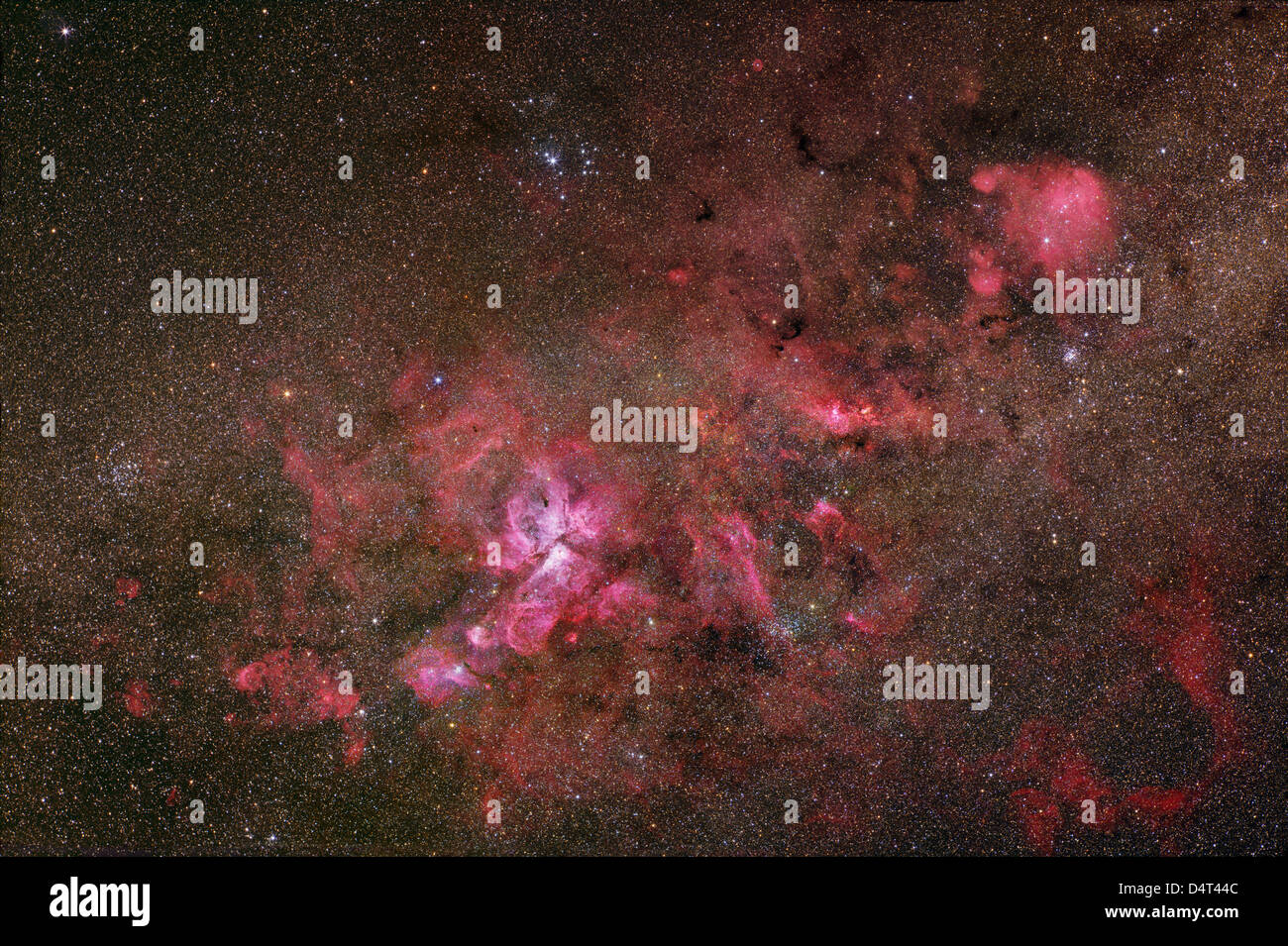 NGC 3372, The Eta Carinae Nebula Stock Photo - Alamy