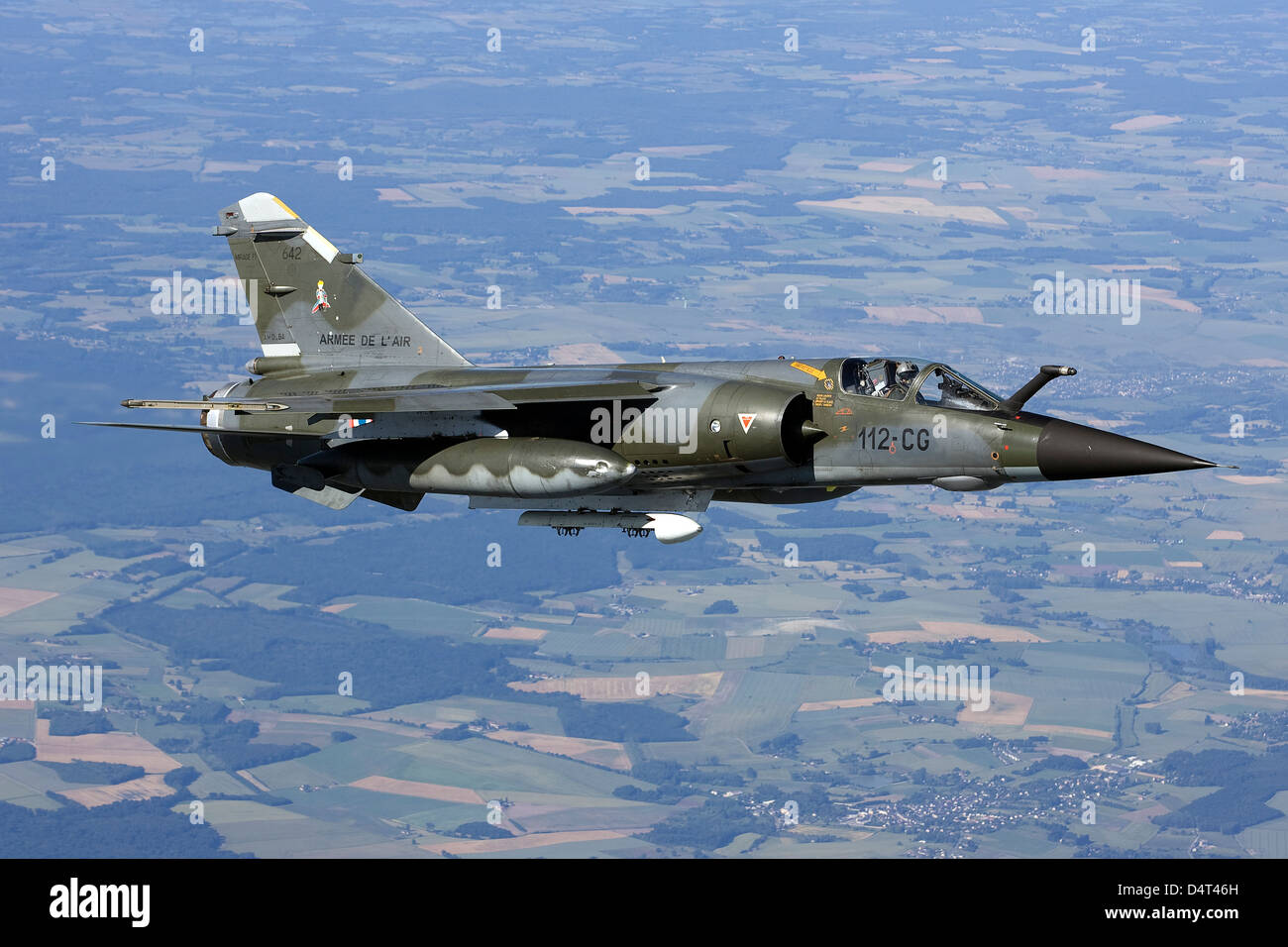 Mirage F1CR of the French Air Force over France Stock Photo - Alamy