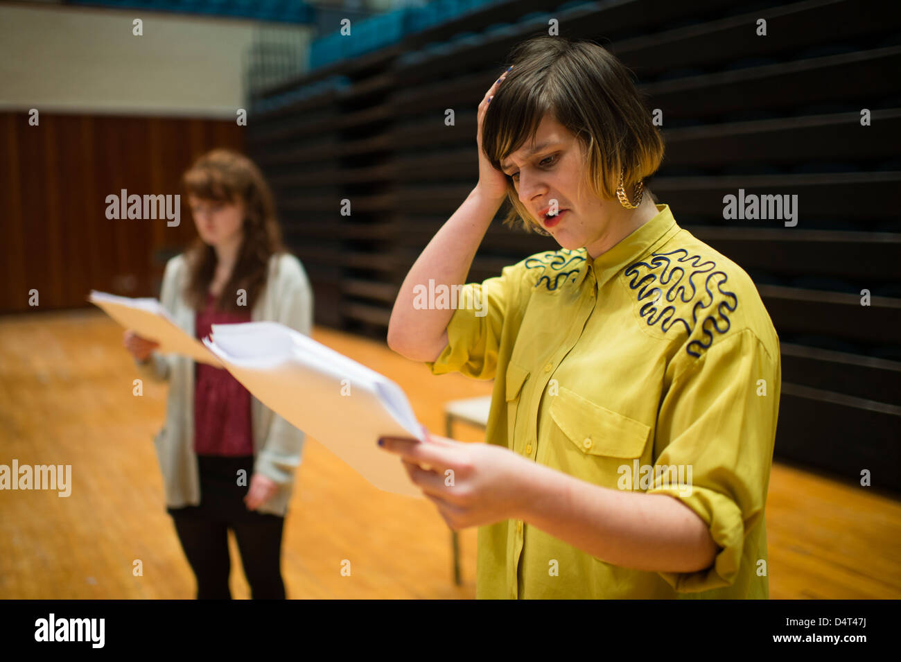 Play rehearsal script hi-res stock photography and images - Alamy
