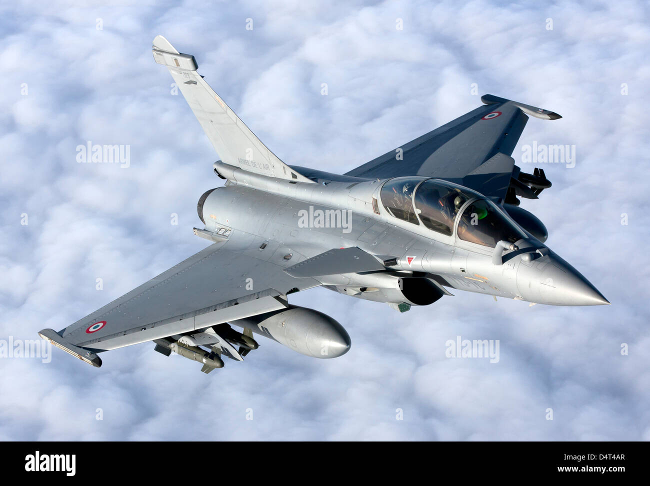 January 18, 2010 - Dassault Rafale B of the French Air Force off the ...