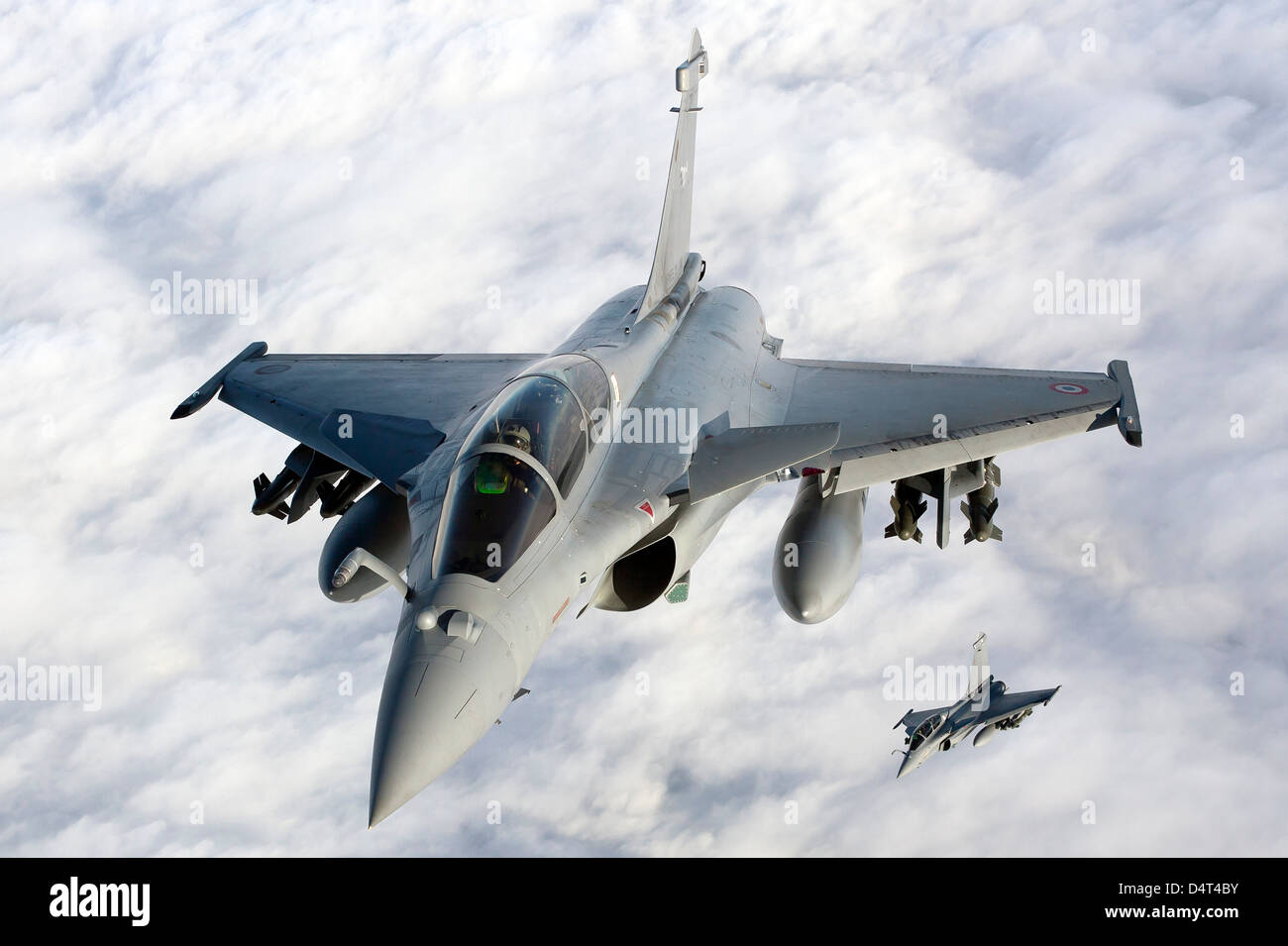January 18, 2010 - Dassault Rafale B of the French Air Force off the ...