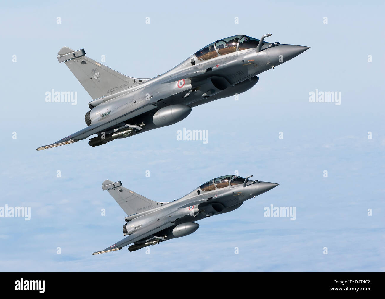 January 18, 2010 - Dassault Rafale B of the French Air Force off the ...