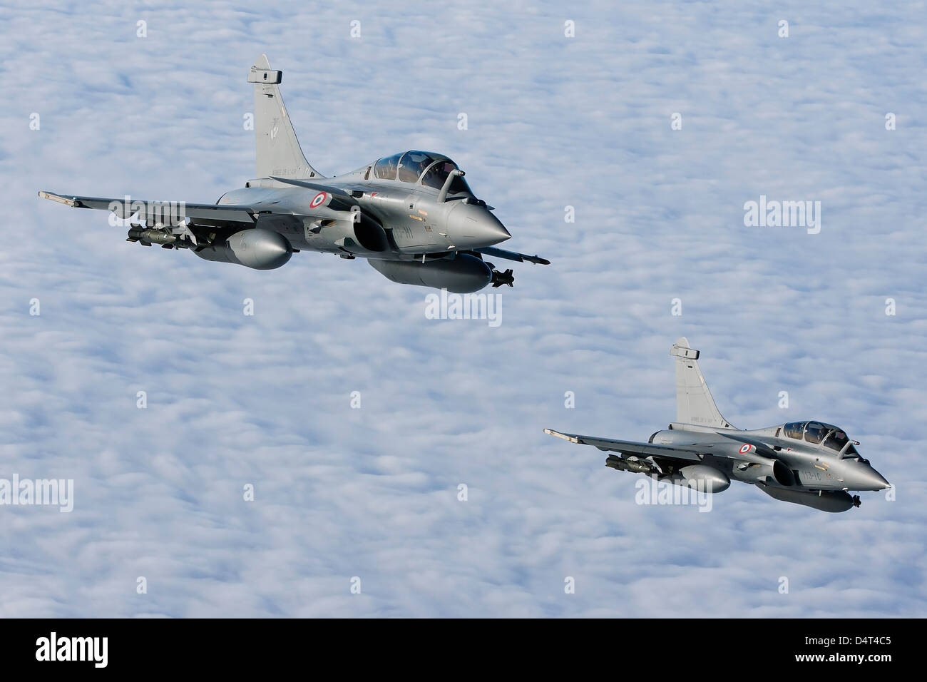 January 18, 2010 - Dassault Rafale B of the French Air Force off the ...