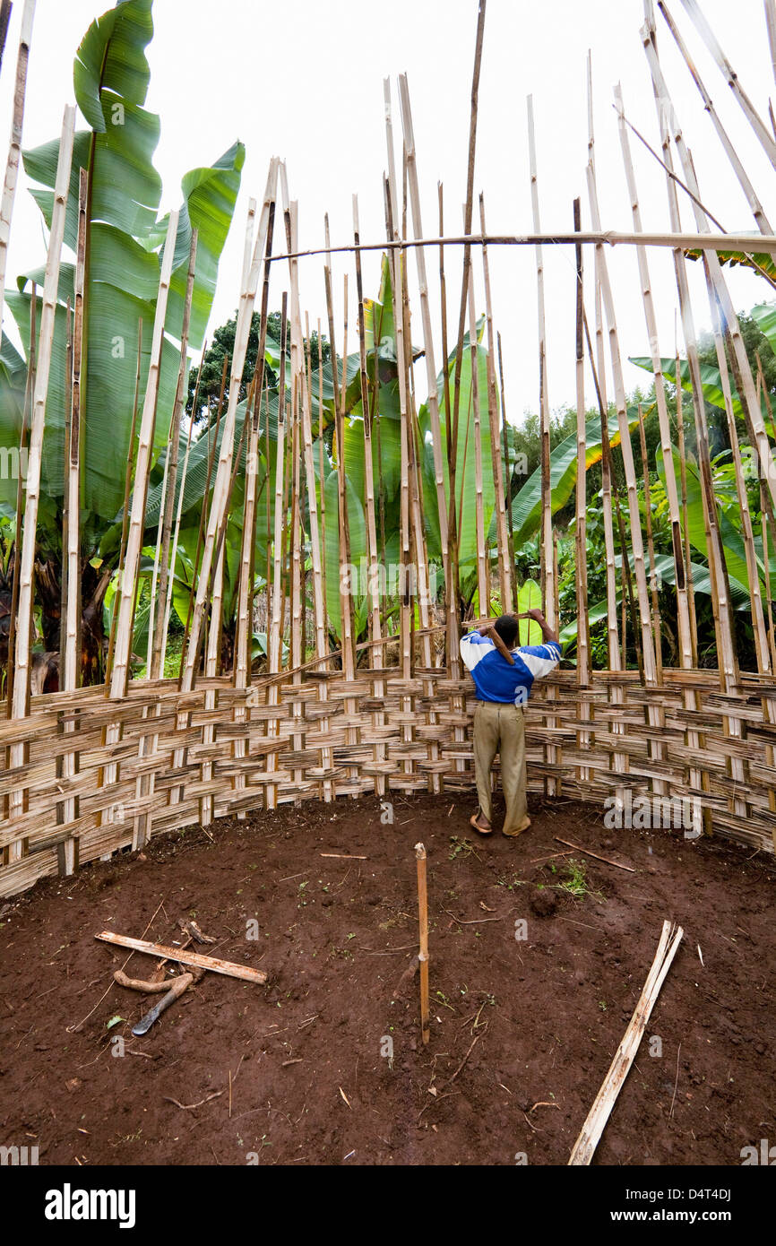 Dorze in the Guge Mountains, Ethiopia Stock Photo - Alamy