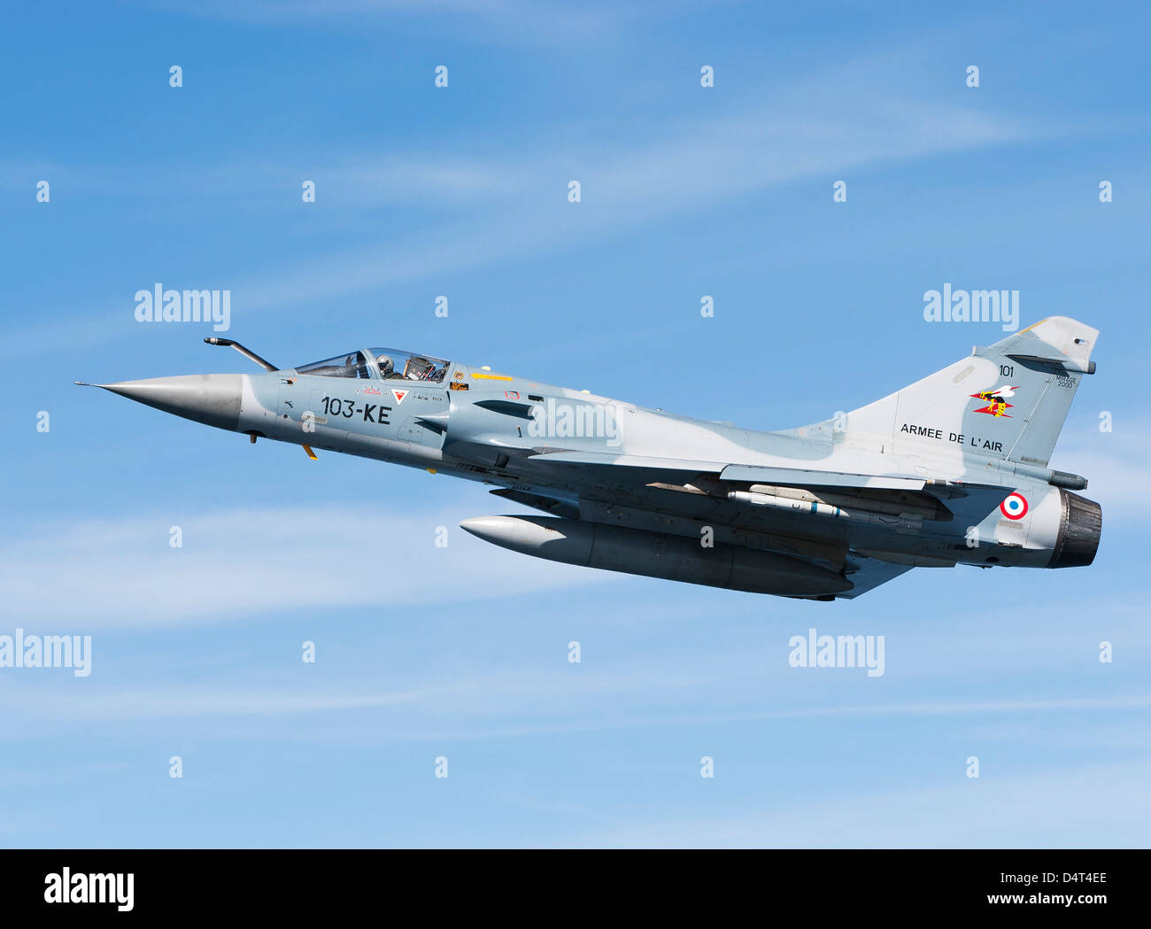 Mirage 2000C of the French Air Force Stock Photo - Alamy