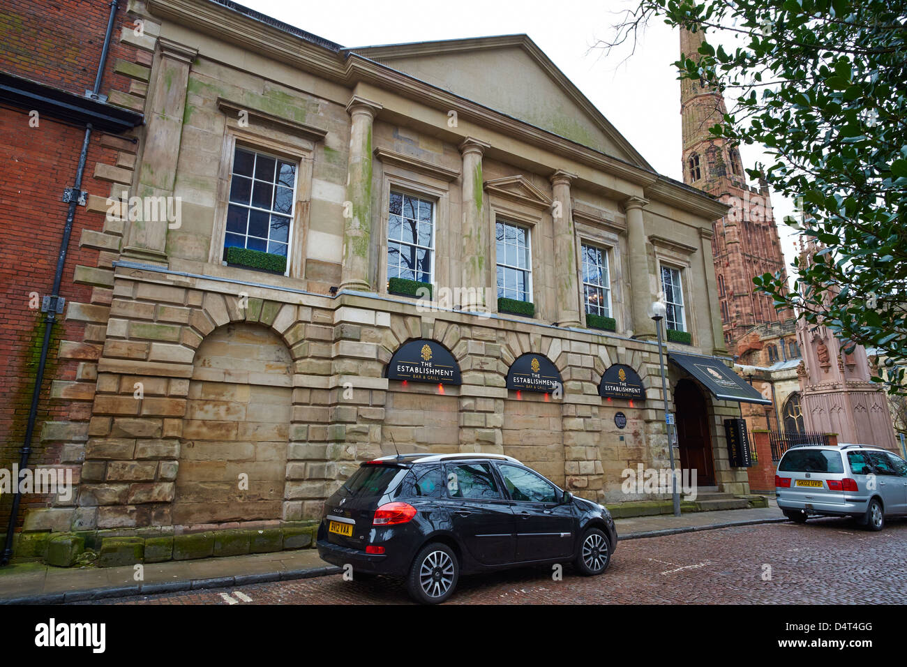 County Hall built in 1783 currently a trendy bar Cuckoo Lane Coventry ...