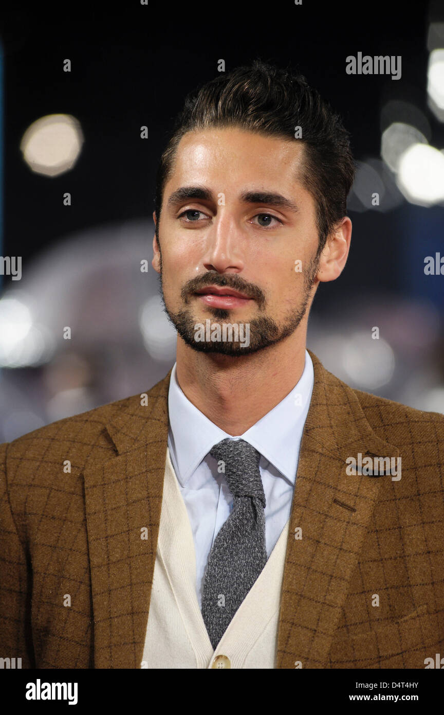 Hugo Taylor attends the G.I JOE UK Premiere on 18/03/2013 at The Empire ...